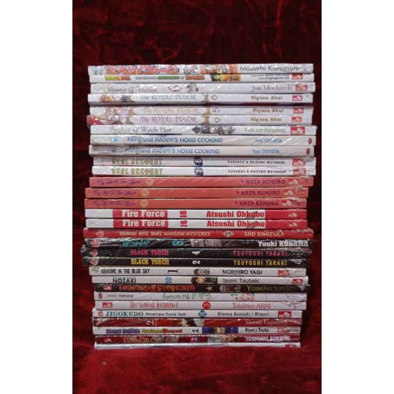 Jual Komik Nozaki Zero's tea time Fire force Real account Papa and ...