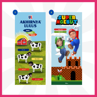 Jual Banner Kartun, Wisuda, Kompre, Sempro, Ulang Tahun | Free Design ...