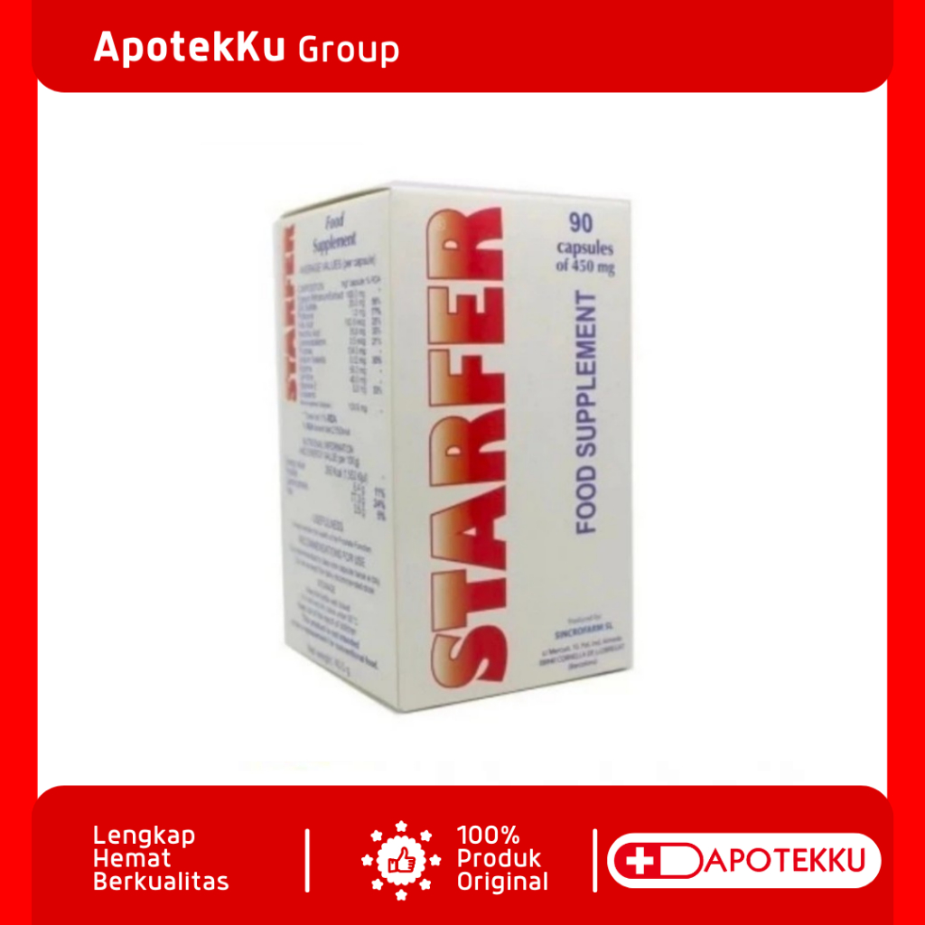 Jual STARFER BOTOL 90 KAPSUL | Shopee Indonesia