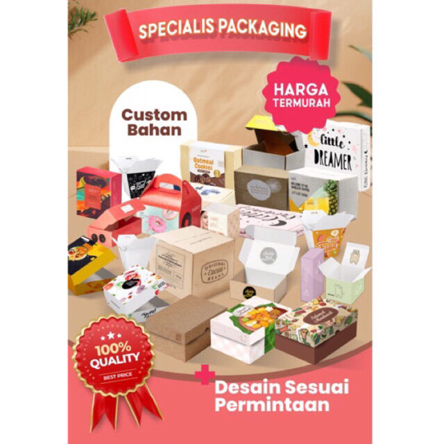 Jual CUSTOM PACKAGING | Shopee Indonesia
