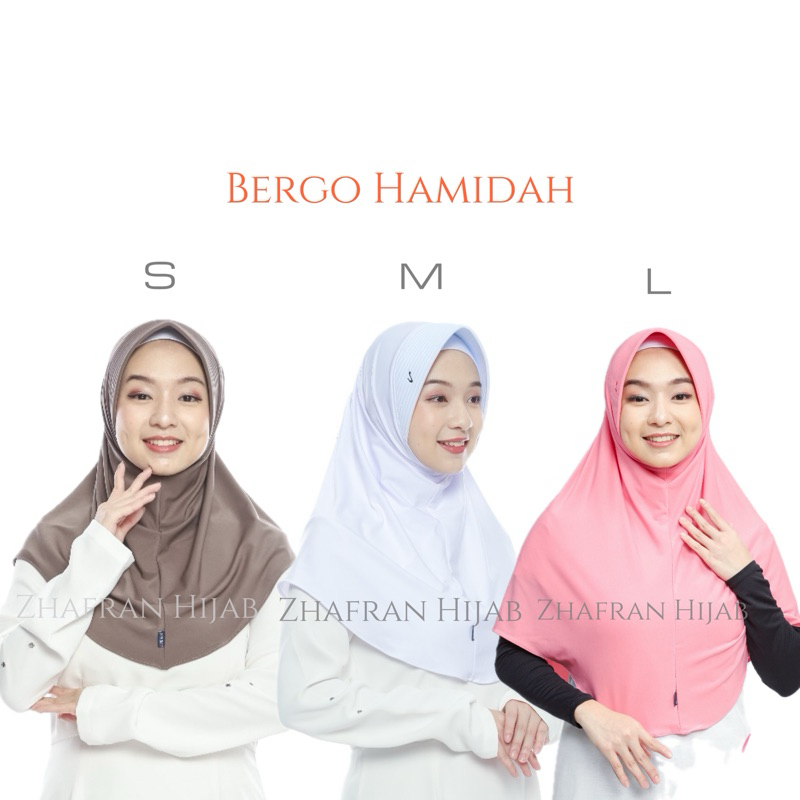 Jual Bergo Hamidah Sport Menutup Dada | Hijab Sport Menutup Dada Jersey ...