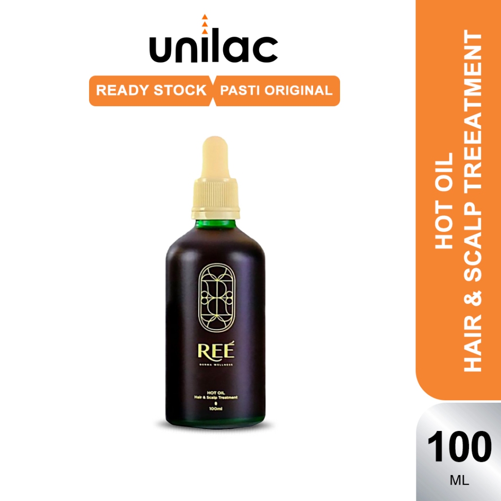 Jual Ree Derma Hot Oil 30ml & 100ml Gratis Sisir Keramas - Hair & Scalp ...