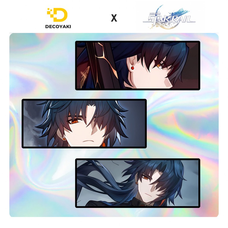 Jual Sticker Slap Hologram Blade Honkai Star Rail, Stiker Hologram ...