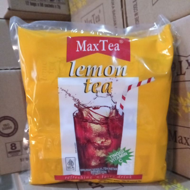 Jual Max tea lemon tea(30 sachet) | Shopee Indonesia