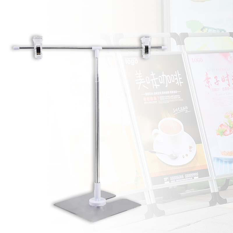 Jual 93cm Pop Display Meja Adjustable Display Banner Hanger Menu ...