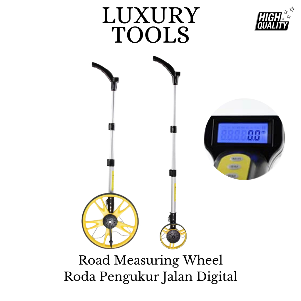 Jual Meteran Jalan Digital Dorong / Meteran Dorong Digital / Walking ...