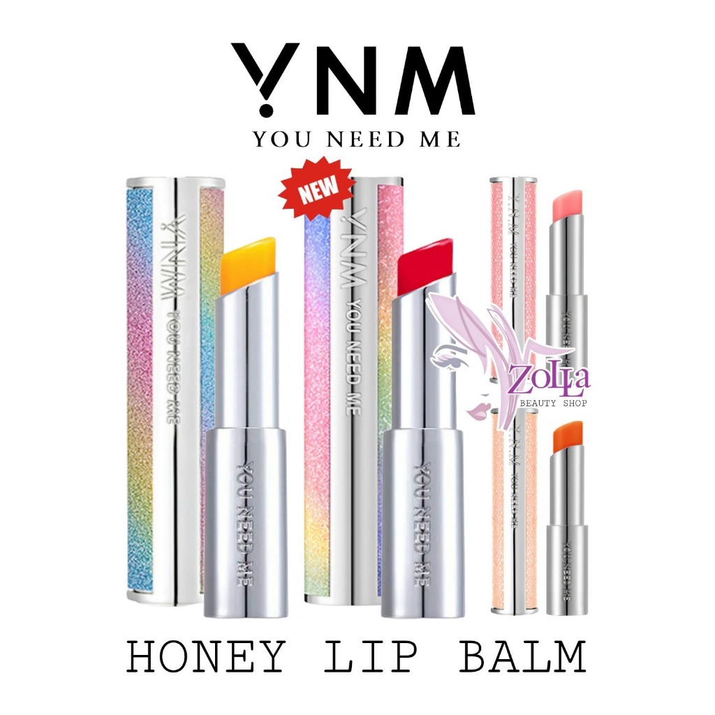 Jual YNM LIP BALM KOREA - BPOM - YOU NEED ME RAINBOW UNICORN HONEY LIP ...