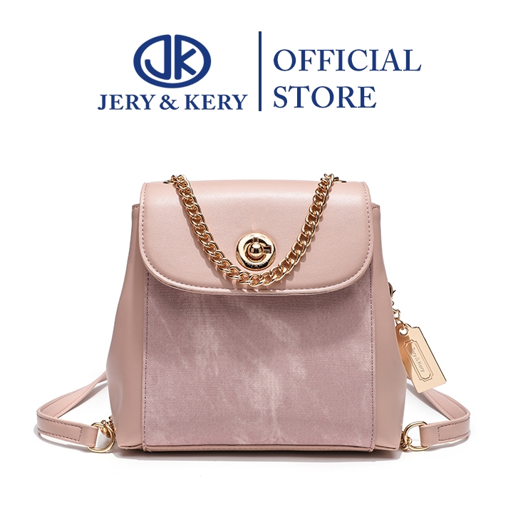 Jual JERY & KERY - Tas Ransel Wanita Mini / Tas Kantor Wanita #JK6038 | Shopee Indonesia