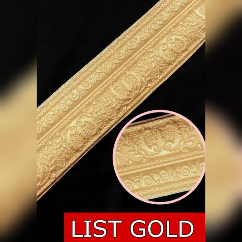 Jual Stiker List Foam Dinding Wall Border Foam Tembok Stiker List Foam ...