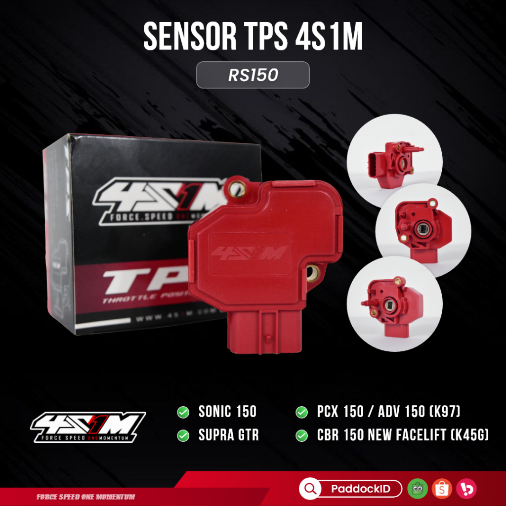 Jual TPS SONIC, SUPRA GTR, ADV/PCX150, CBR150 NEW - 4S1M | Shopee Indonesia