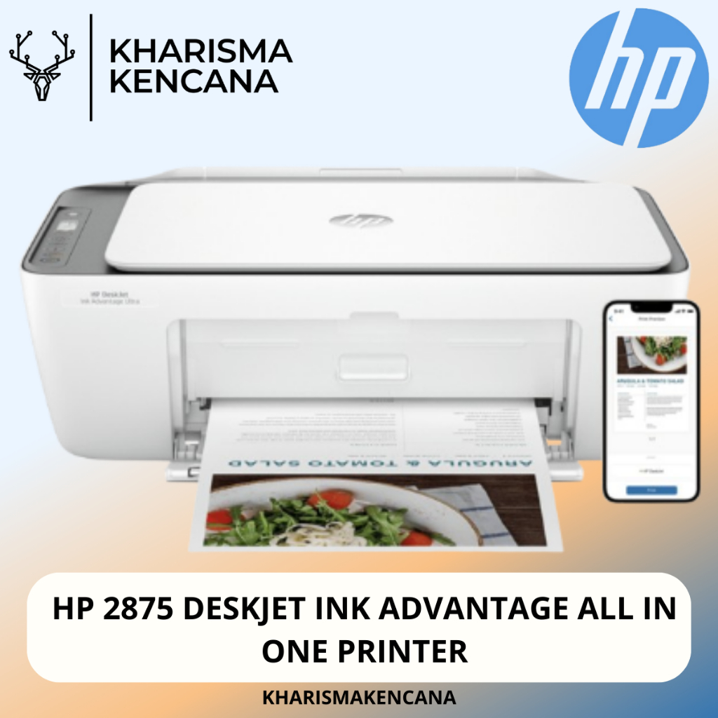 Jual HP 2875 DESKJET INK ADVANTAGE ALL IN ONE PRINTER | Shopee Indonesia