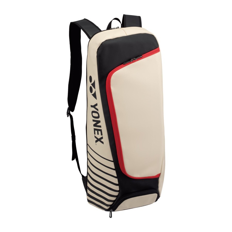 Jual Tas Badminton Yonex Active Racquet Backpack BA82422EX Black Beige ...
