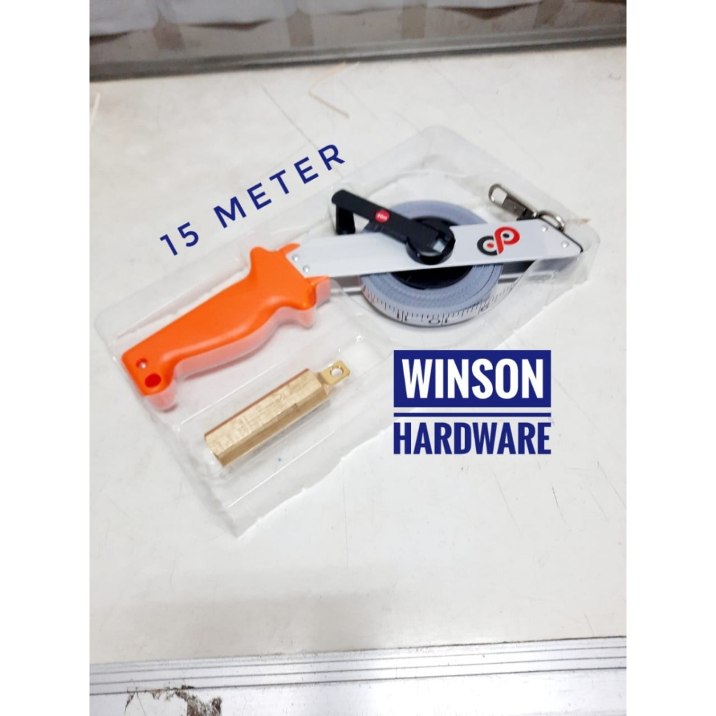 Jual Meteran Minyak 15 Meter | Oil Depth Meter | Sounding Tape 15 M ...