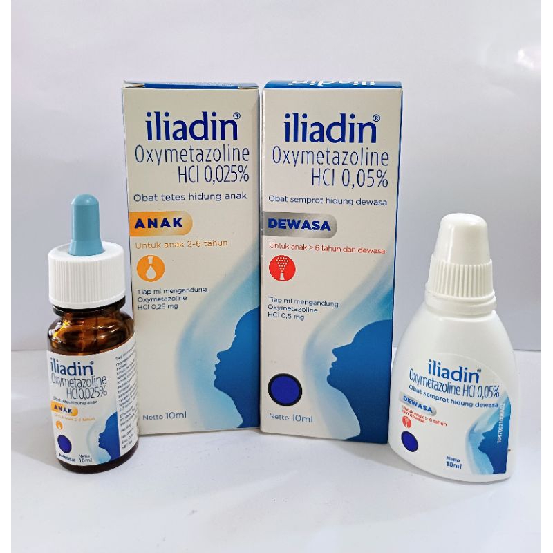 Jual Iliadin Dewasa(Oxymetazoline HCL 0,05%) | Iliadin Anak ...