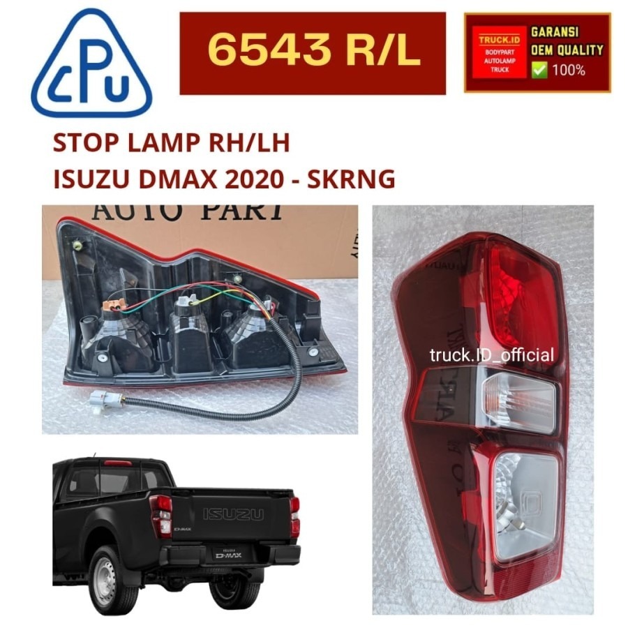 Jual STOP LAMP ISUZU DMAX D MAX TAIL LAMP LAMPU BELAKANG 2020 2021 2022 ...
