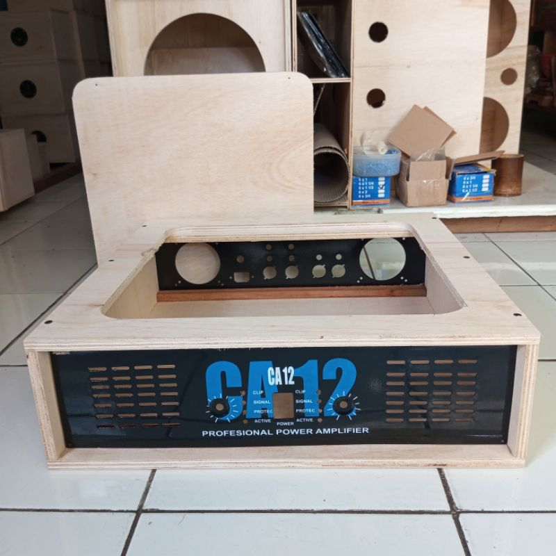 Jual Box power amplifier CA12 triplek 12mm | Shopee Indonesia