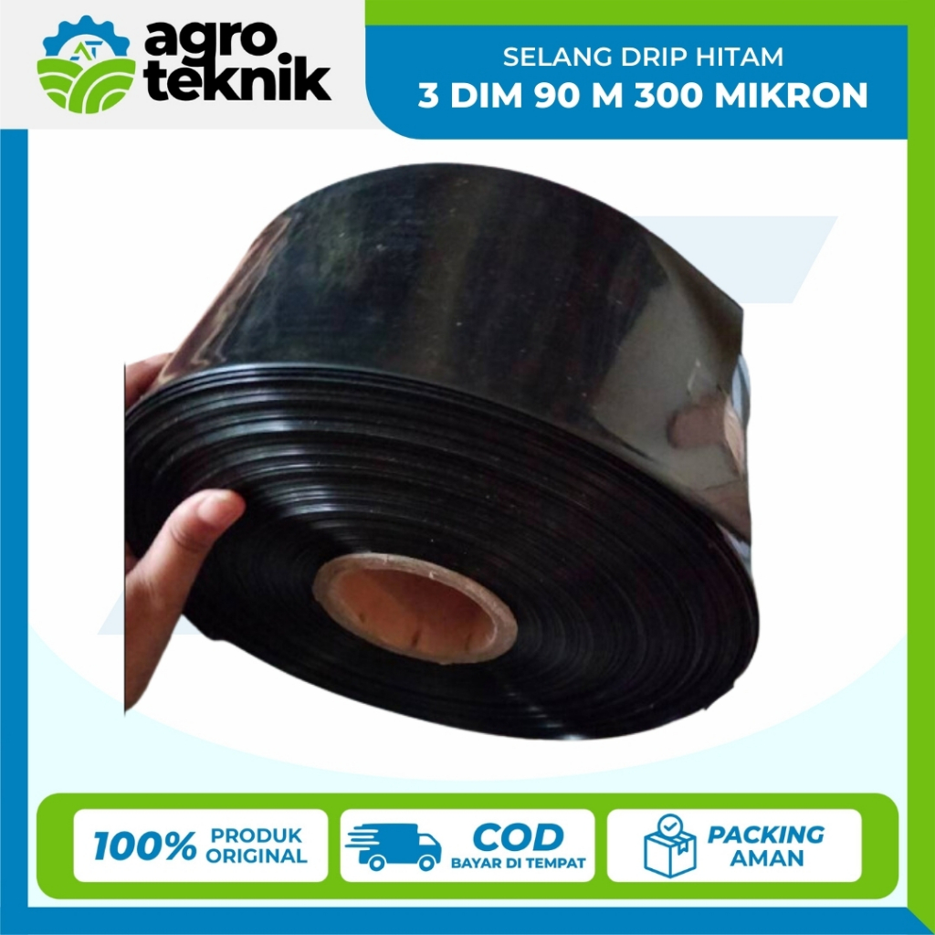 Jual Agroteknik - Selang Drip Irigasi Stabilum 300 Mikron x 3 Dim x 90 ...