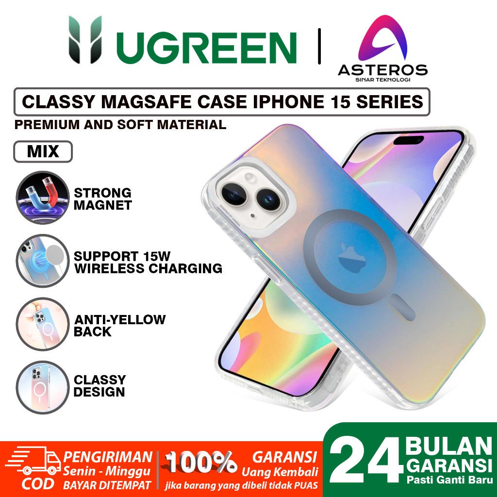 Jual UGREEN Magsafe Classy Matte Case For iPhone 15 Plus 15 Pro Max ...