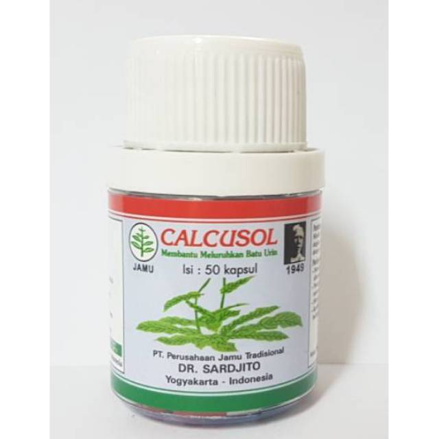Jual Calcusol 50 Tab Obat pencahar Batu Ginjal dan batu kemih | Shopee Indonesia
