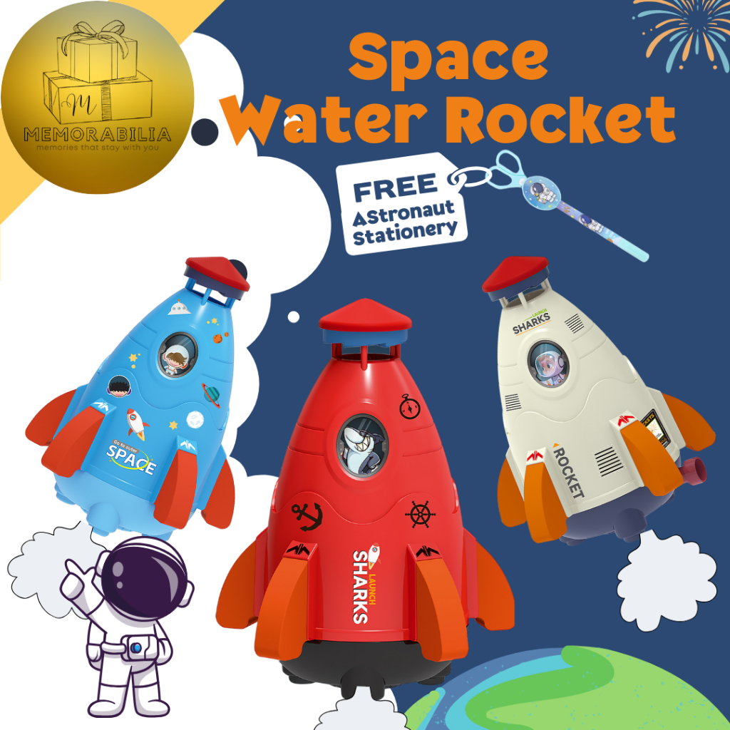 Jual Mainan Anak Water Rocket Roket Air Jet Booster Kado Hadiah Ulang ...