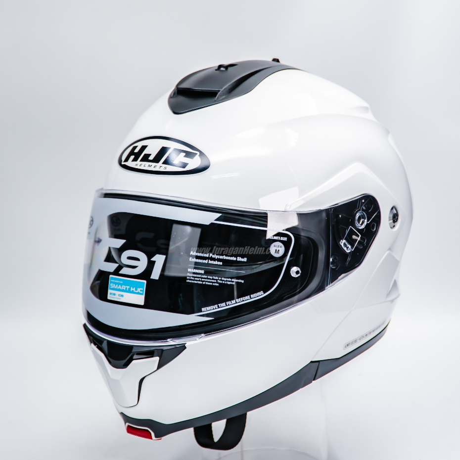 Jual HJC C91 White Modular | Shopee Indonesia