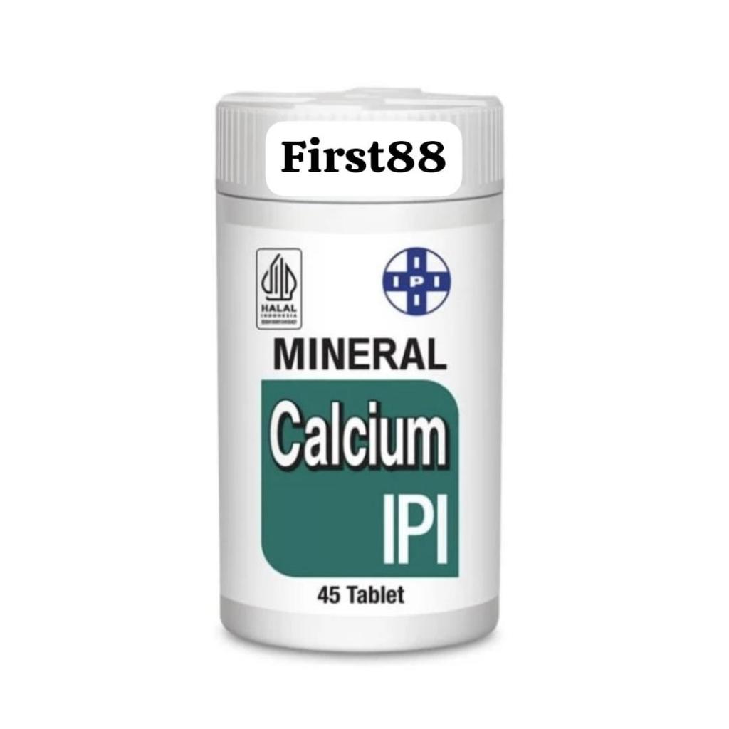 Jual CALCIUM IPI BOTOL 45 TABLET | MINERAL KALSIUM KESEHATAN TULANG ...