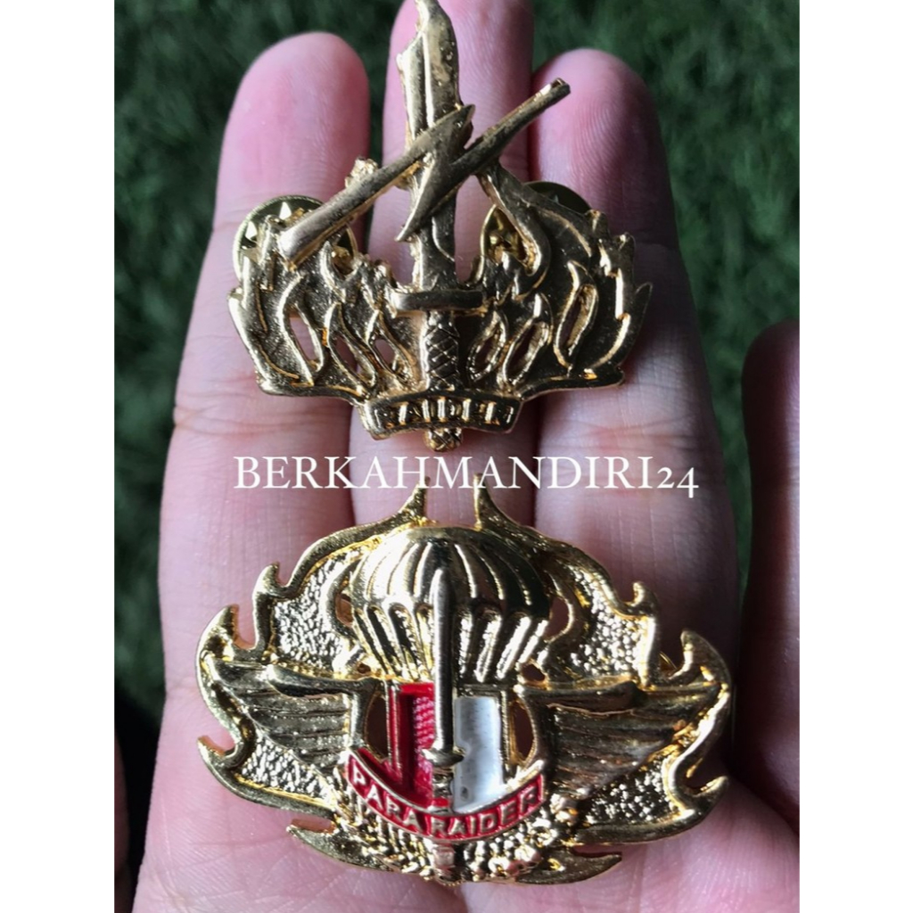 Jual BREVET Wing PDH TNI RAIDER / Wing PARA RAIDER | Shopee Indonesia