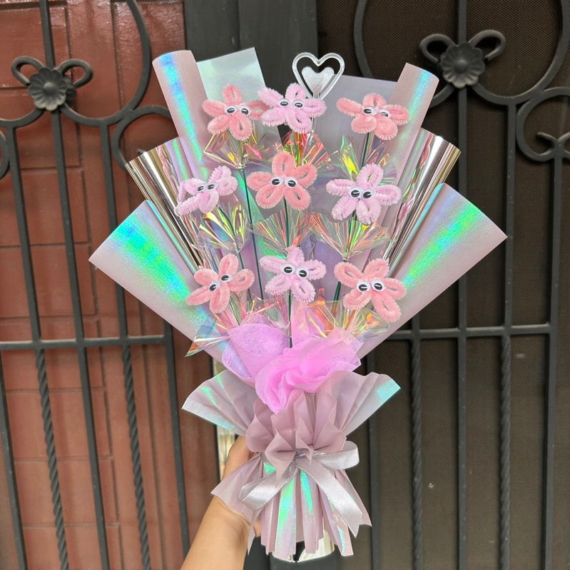 Jual patrick star pipe cleaner bouquet (WAJIB BACA DESKRIPSI) | Shopee ...