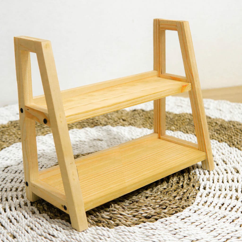Jual Rak kayu mini | Penghias Dapur dan Kamar | Shopee Indonesia