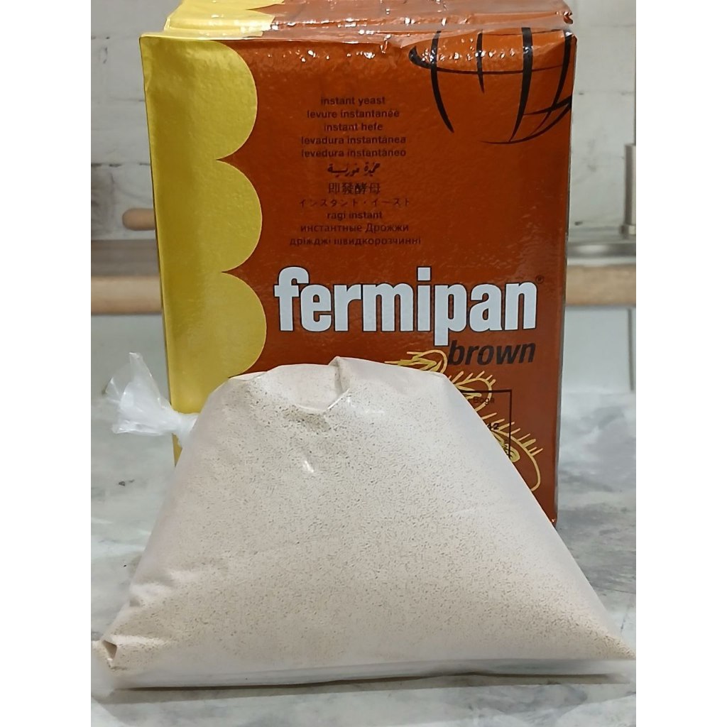 Jual Ragi Instant Fermipan Brown kemasan Repack 100g | Shopee Indonesia