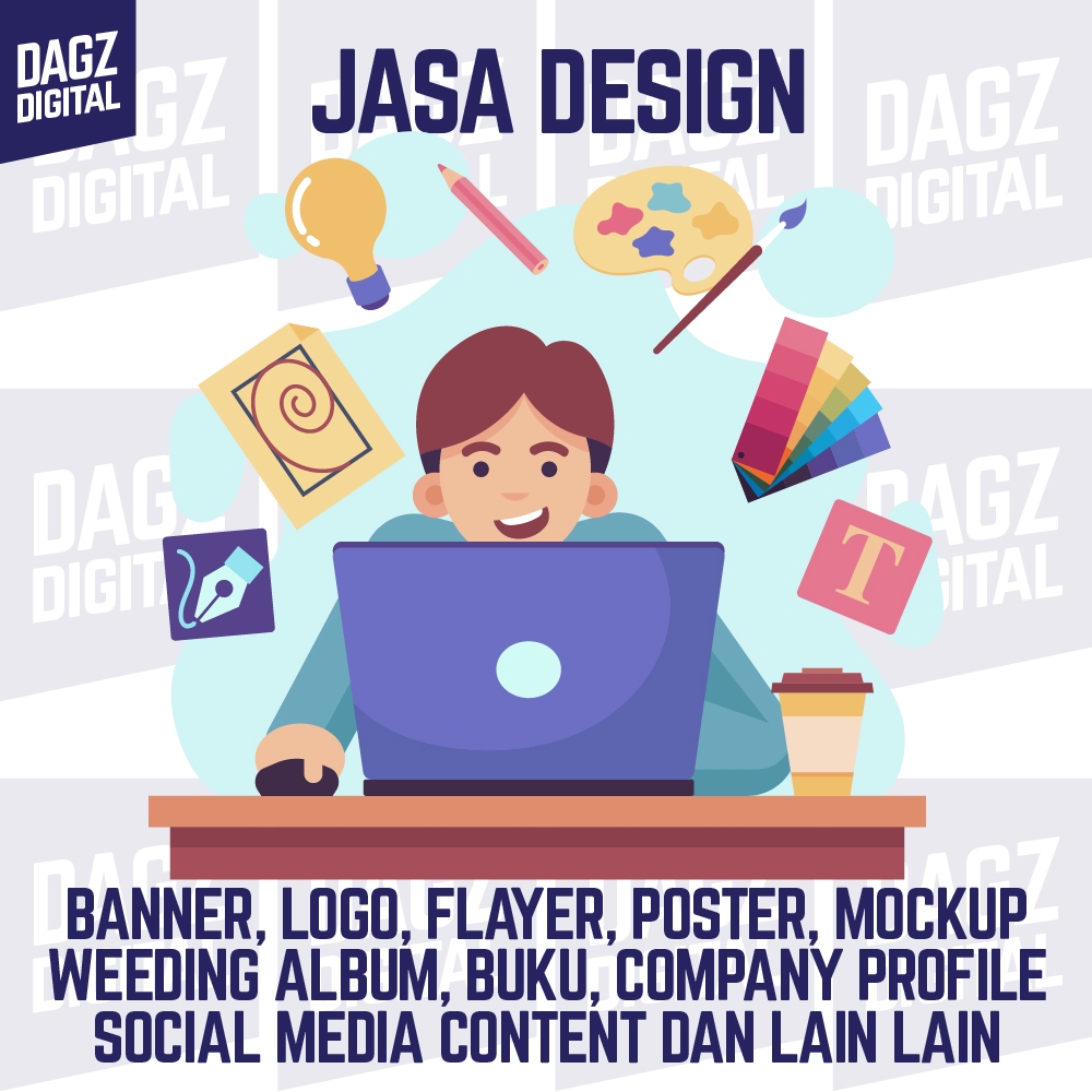 Jual JASA DESIGN PAMFLET POSTER FLAYER SPANDUK LOGO COMPANY PROFILE ...
