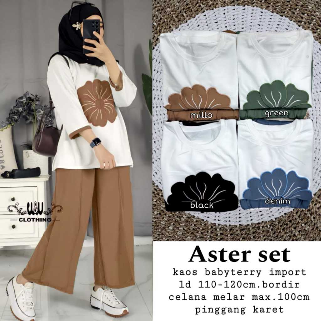 Jual aster set ori w&w | Shopee Indonesia
