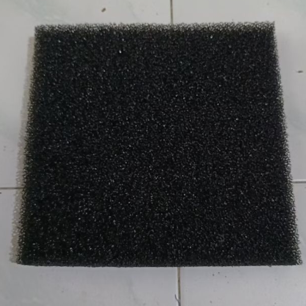 Jual biofil | biofoam | sponge hitam 50 x 50 x 3 cm | Shopee Indonesia