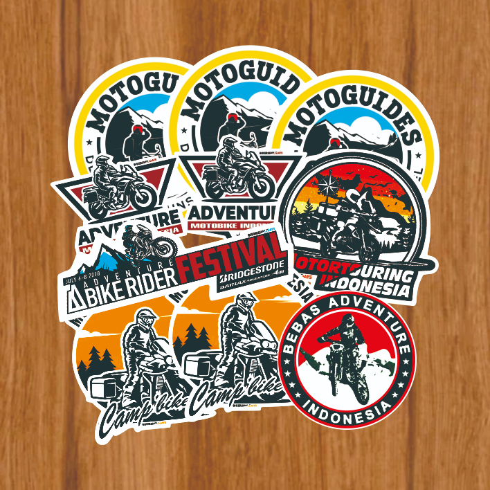 Jual stiker touring - stiker event touring - stiker variasi motor ...