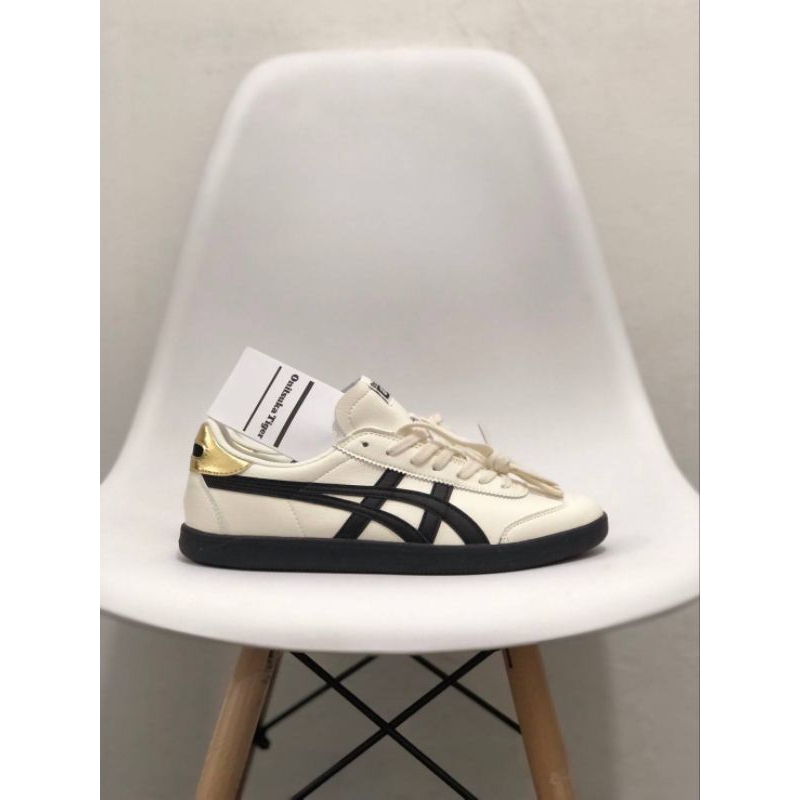 Jual ASICS ONITSUKA TIGER TOKUTEN WHITE BLACK GOLD | Shopee Indonesia