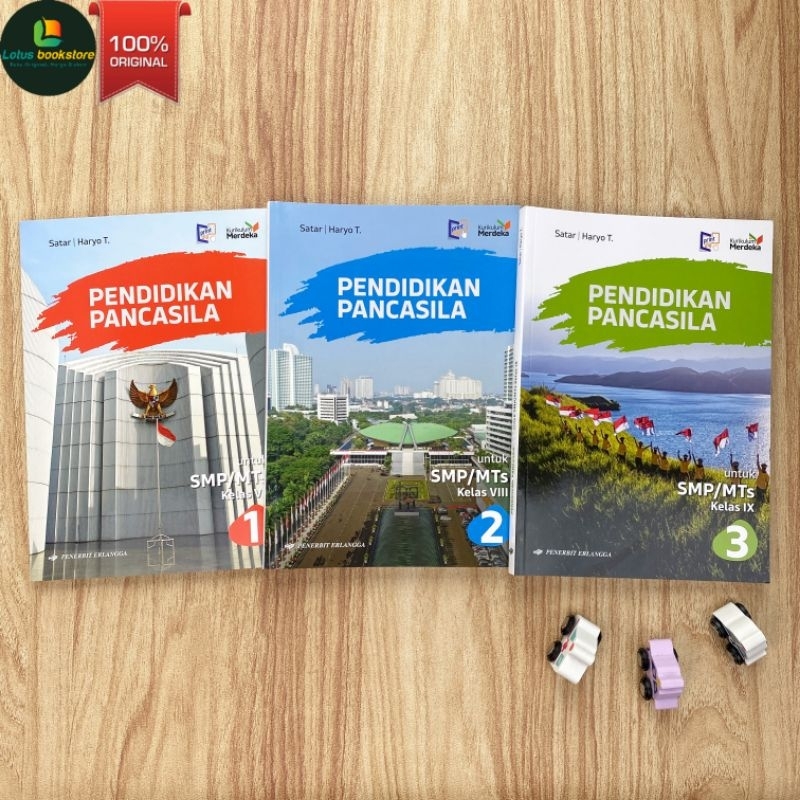 Jual Pendidikan Pancasila SMP Kelas 7 8 9 - Kurikulum Merdeka - Penerbit Erlangga - Buku ...