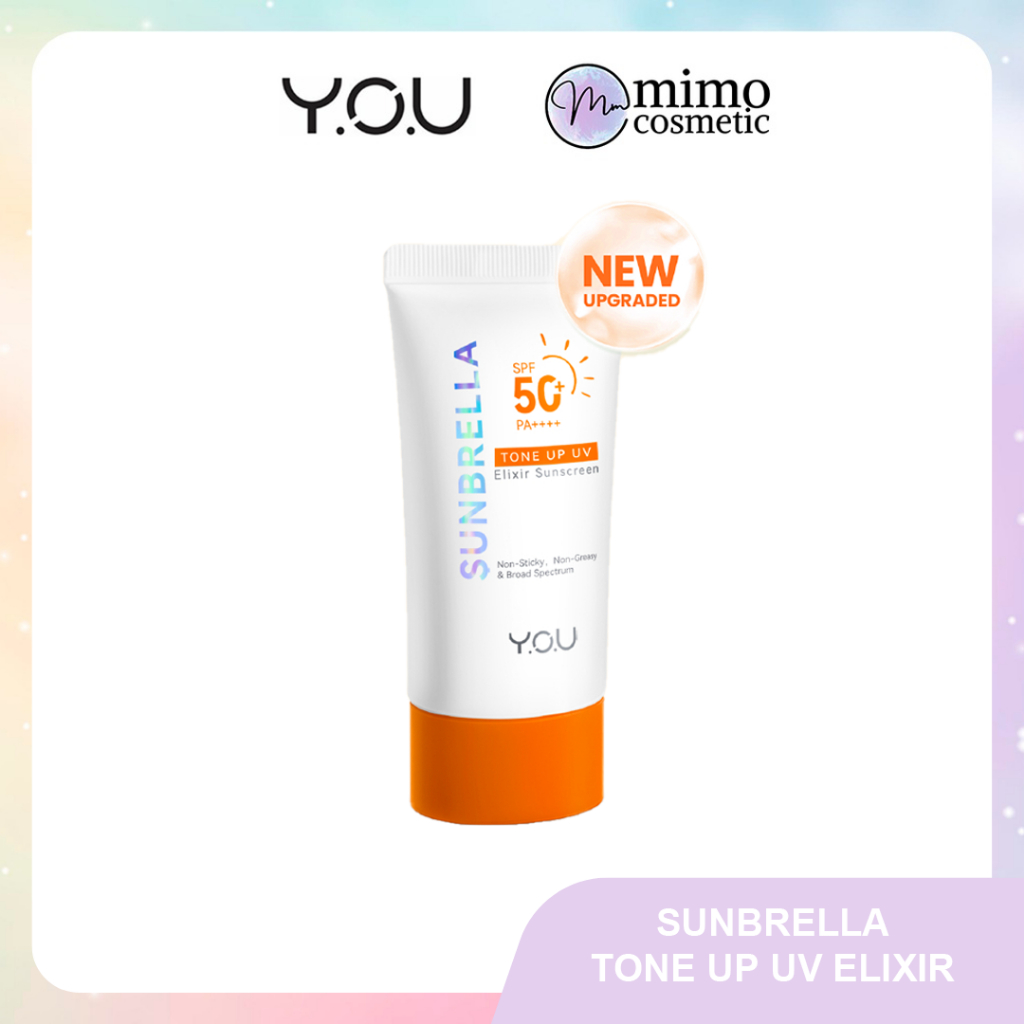 Jual YOU Sunbrella Tone Up UV Elixir Sunscreen SPF50+ PA++++ | Shopee Indonesia