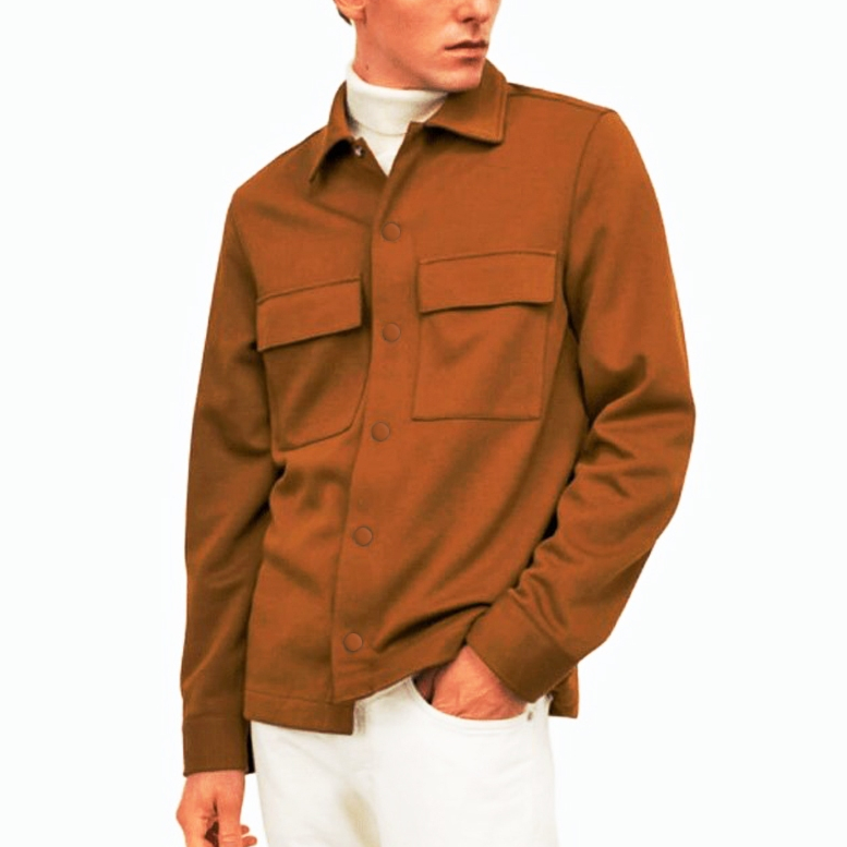 Jual Shacket Jacket Trucker Jaket Pria Keren Bahan Pleece Tebal ...