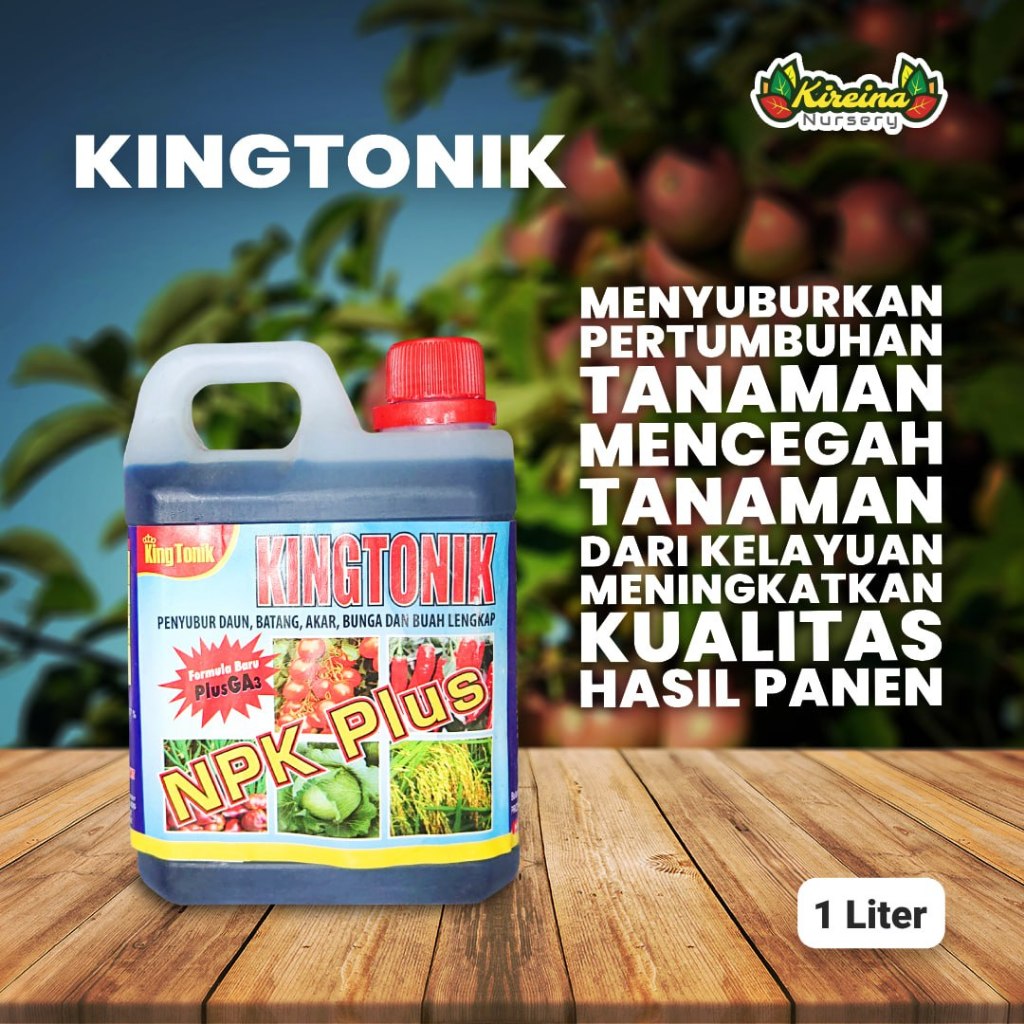 Jual Pupuk Daun Cair King Tonik + NPK 1 Liter | Shopee Indonesia
