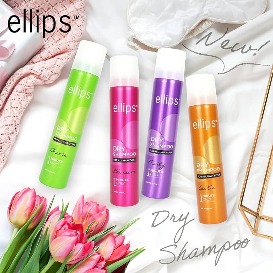 Jual ELLIPS Dry Shampoo For All Hair Types - Shampoo Kering Perawatan ...