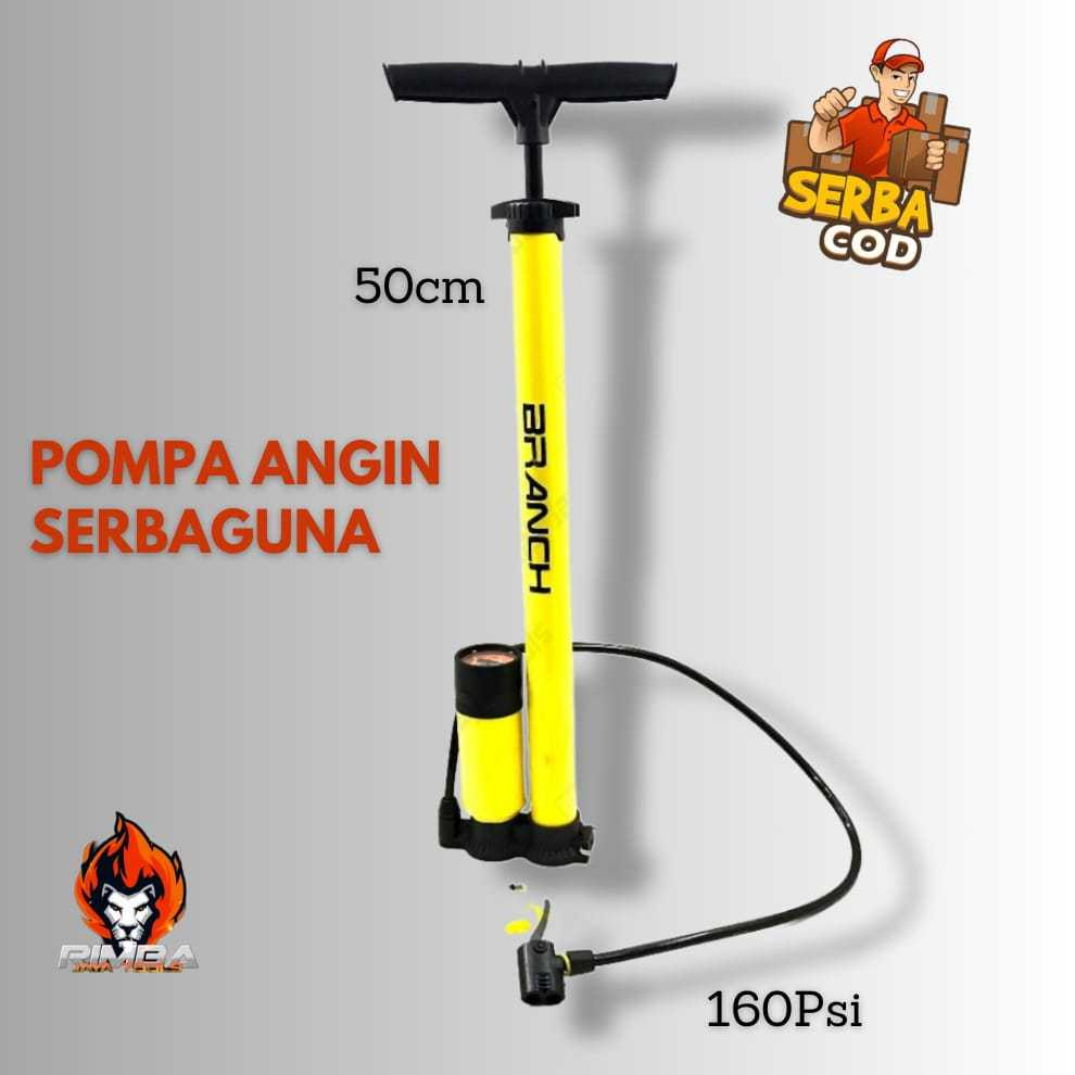 Jual Pompa Angin Ban Sepeda dan Motor Kompa Speda Meter Tekanan Manual ...