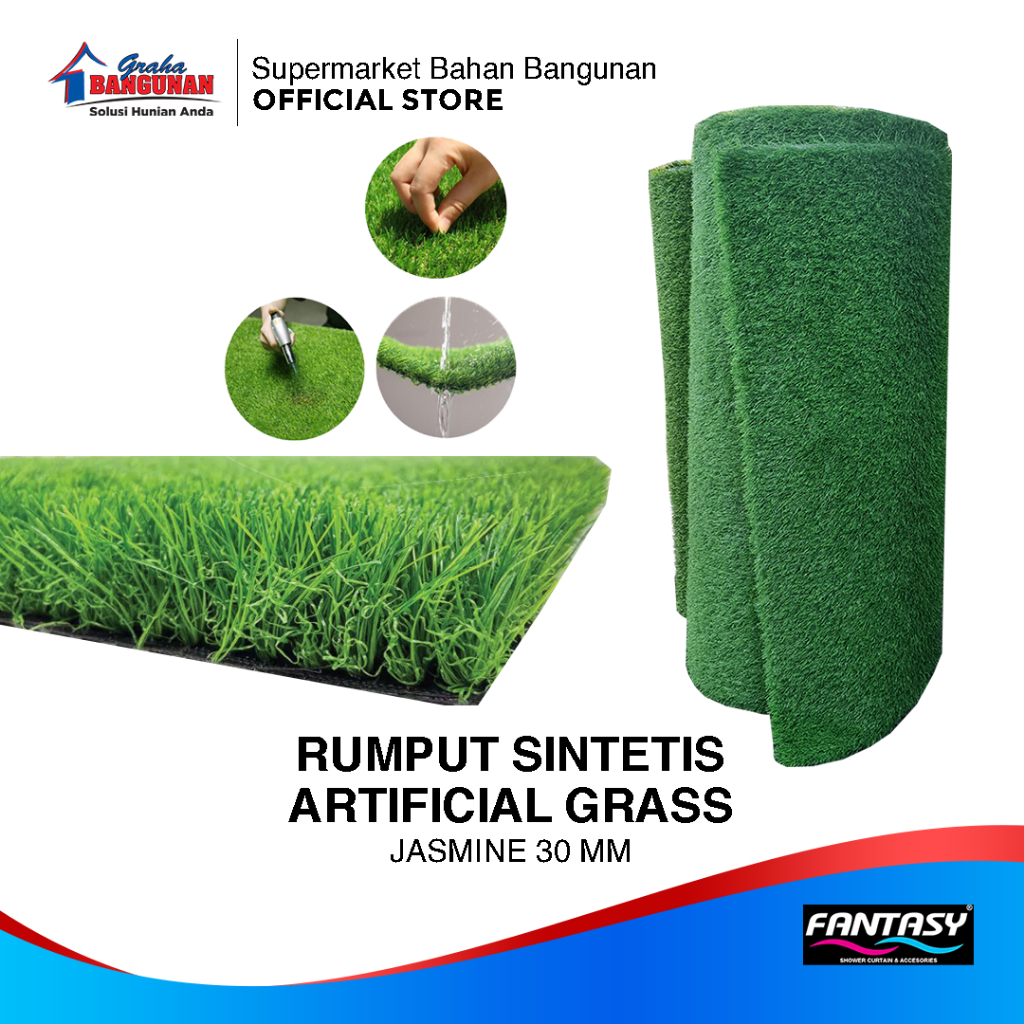 Jual Karpet Rumput Sintetis Fantasy Artificial Grass | Shopee Indonesia