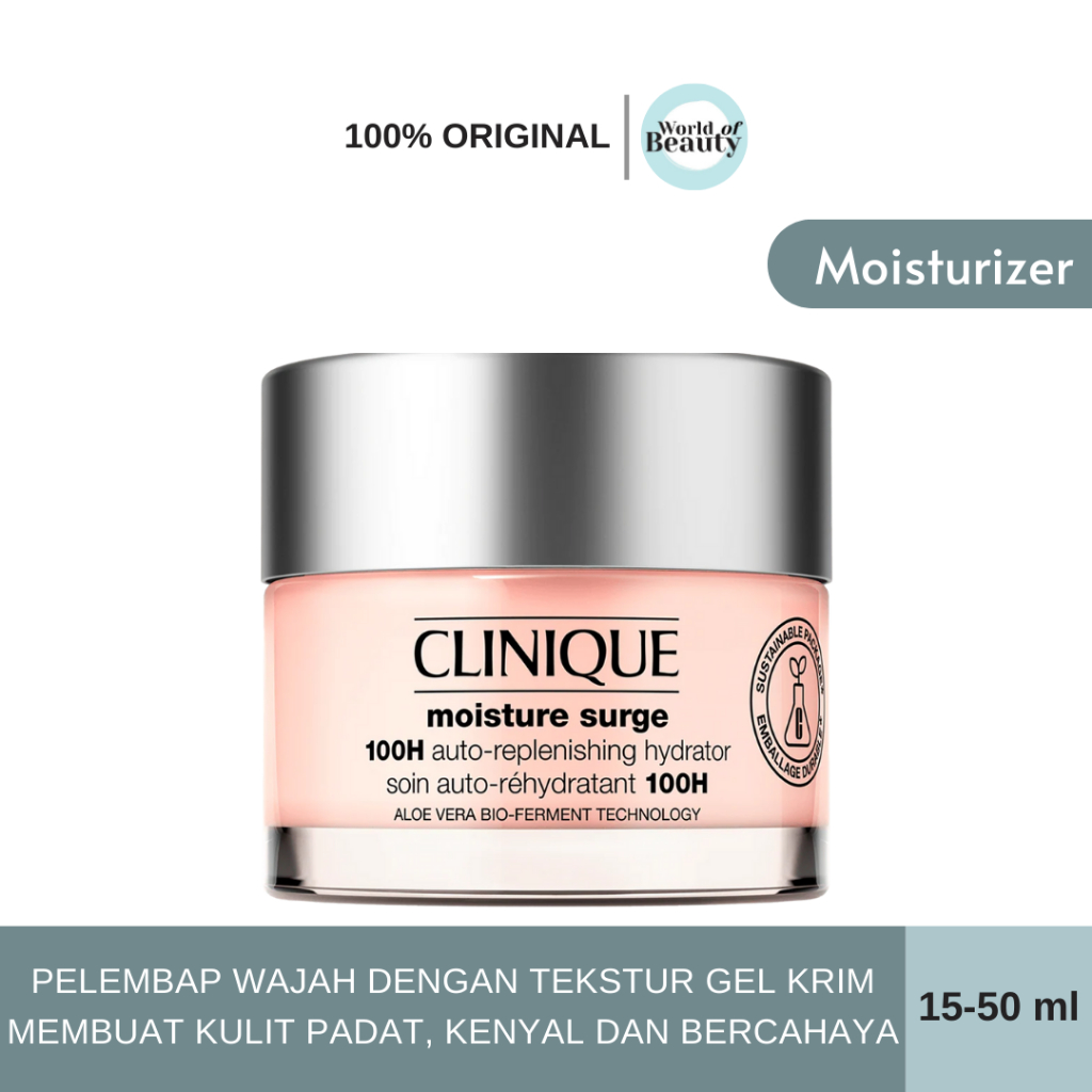 Jual WOBS | Clini*que Moisture Surge 100H auto-replenishing hydrator ...