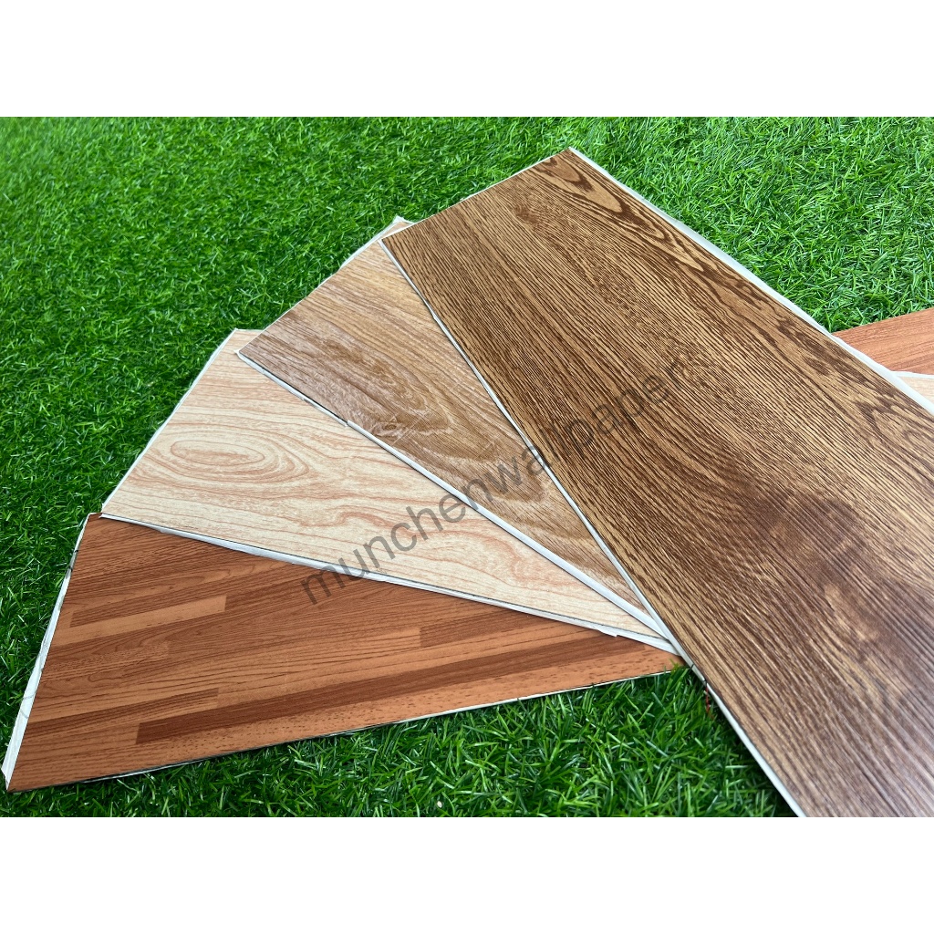 Jual HOT !! Lantai VINYL STICKER ( Tebal 2mm , 91,4cm X 15,24cm )Lantai ...