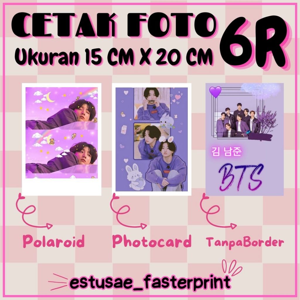 Jual CETAK FOTO 6R (15 CM X 21 CM) | Shopee Indonesia