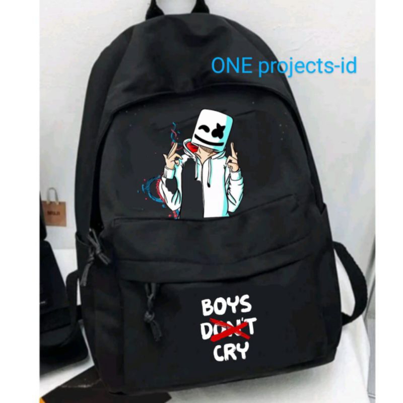 Jual Tas ransel boys don't Cry V3 i'am Inspiration tas SD/SMP/SMA/STM ...
