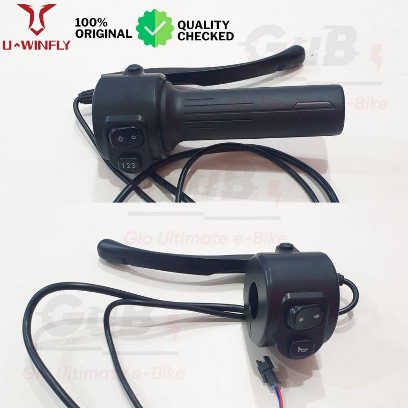 Jual Handle Gas Set Rem Sepeda Listrik Uwinfly D7D D8D D60 D65 D70 D75 M60 M70 T60 D7S D8S R7S ...