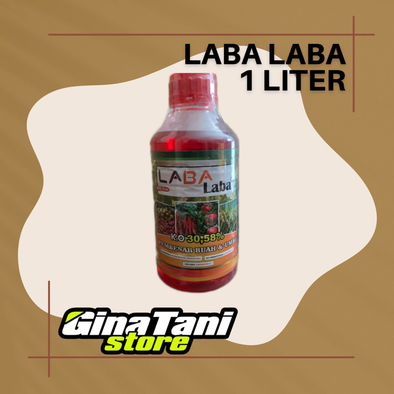 Jual PEMBESAR BUAH DAN UMBI KCL CAIR LABA LABA 1 LITER | Shopee Indonesia