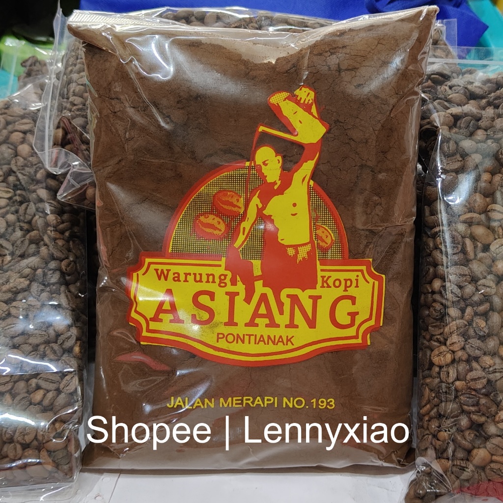 Jual KOPI BUBUK WARKOP ASIANG KHAS PONTIANAK 1 kg 1000 gr 1kg 1000 gram ...