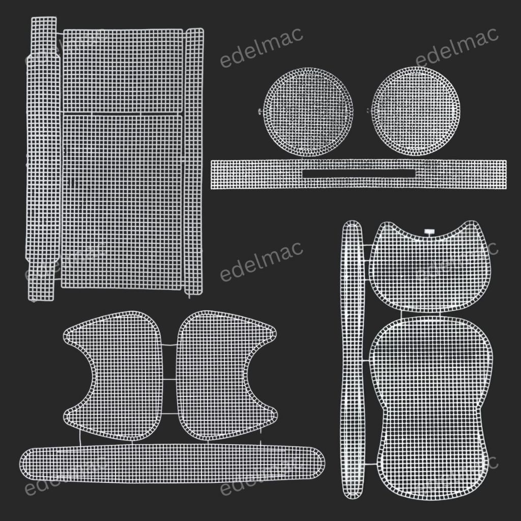 Jual Kanvas Jaring Tas Plastik Bag Handbag Mesh Plastic Canvas Purse ...